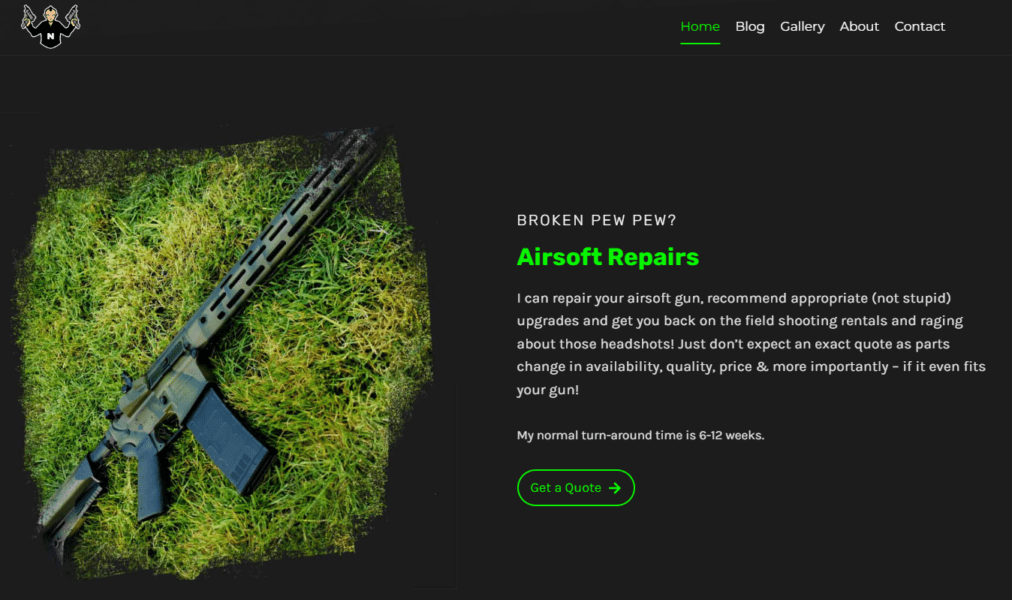 Live With Negative Airsoft - Sniper Mechanic